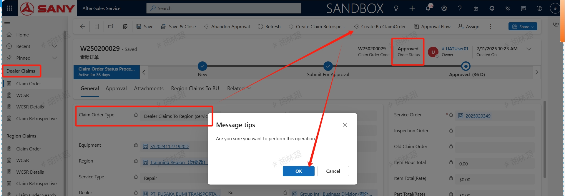 Claim Order | My CRM Help